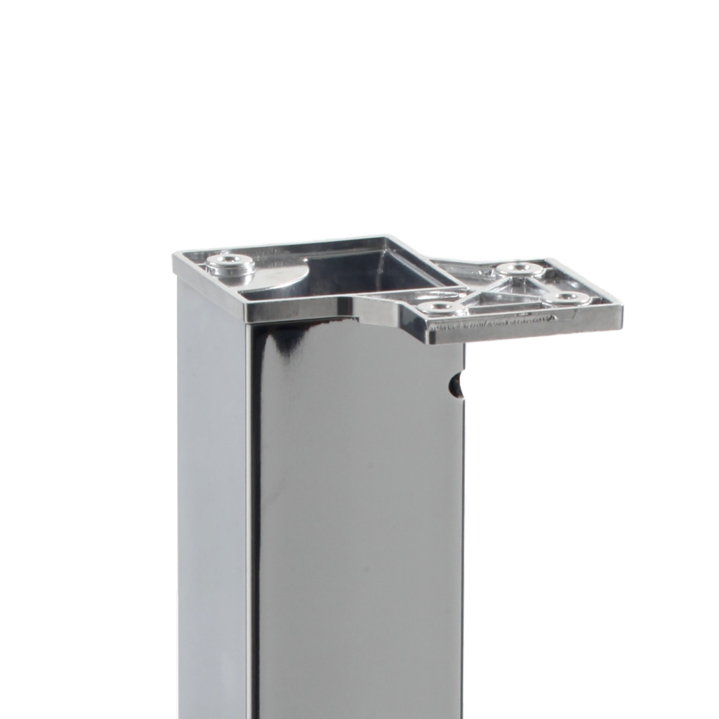 Platine de fixation chrome pour pied table - MSA France | Groupe Sofive