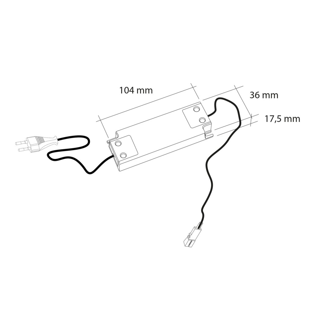 3 profils LED noir 4W - MSA France | Groupe Sofive