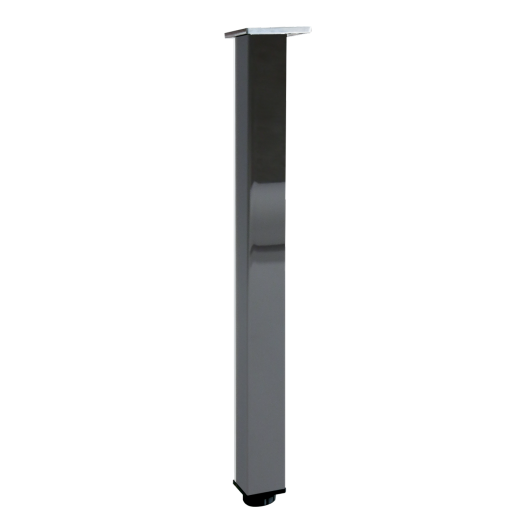 Pied de table carré chrome H.860mm - MSA France | Groupe Sofive