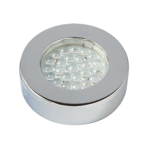3 spots LED chrome diffuseur transparent - MSA France | Groupe Sofive