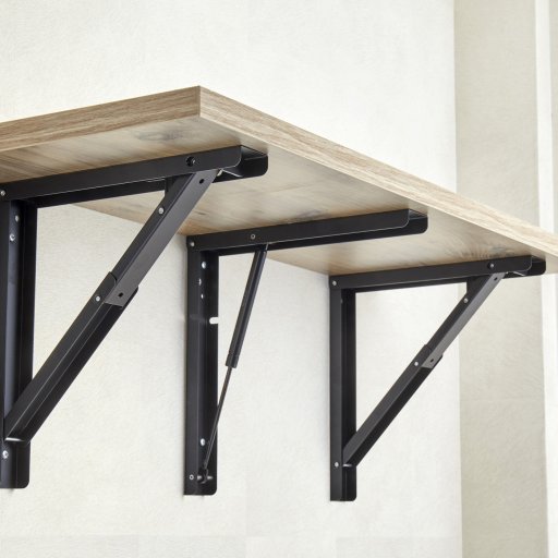 Support de table rabattable en noir - MSA France | Groupe Sofive