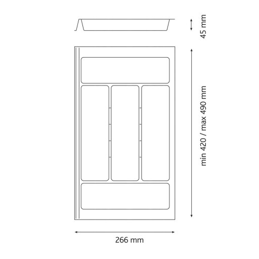 MSAFRANCE - AMENAGEMENT INTERIEUR - RANGE-COUVERTS - 750 | Groupe Sofive